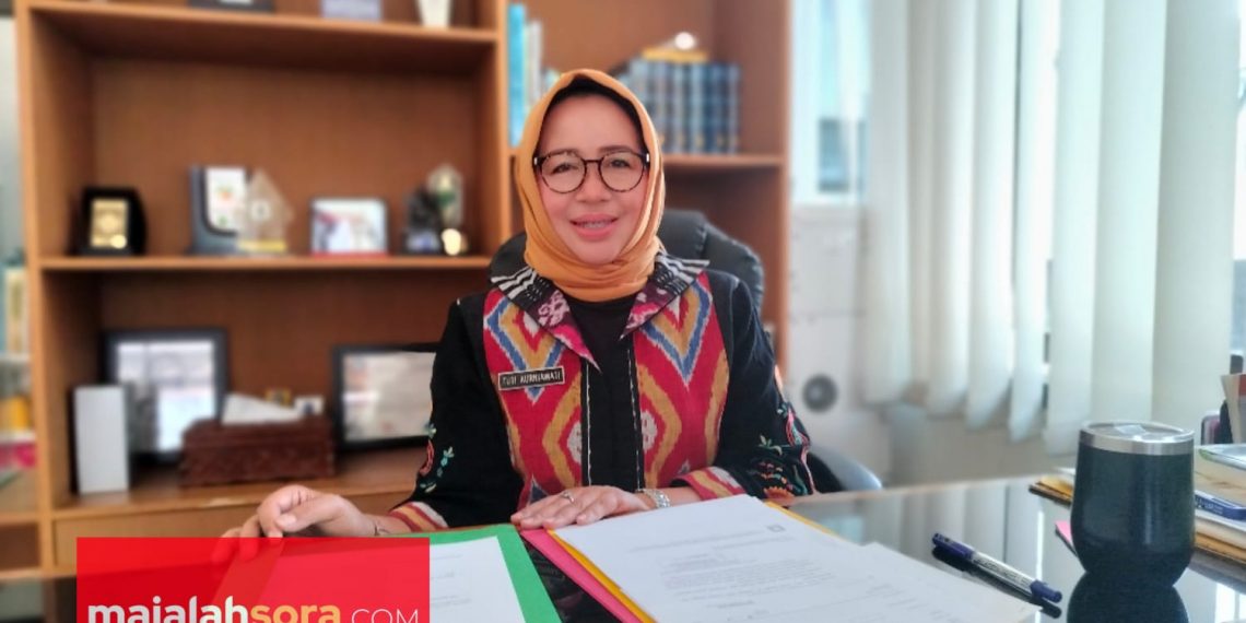 Tuti Kepala SMAN 1 Kota Bandung Mendukung Program GMS Ai Nurhasan Kepala Cadisdik VII - Majalah Sora