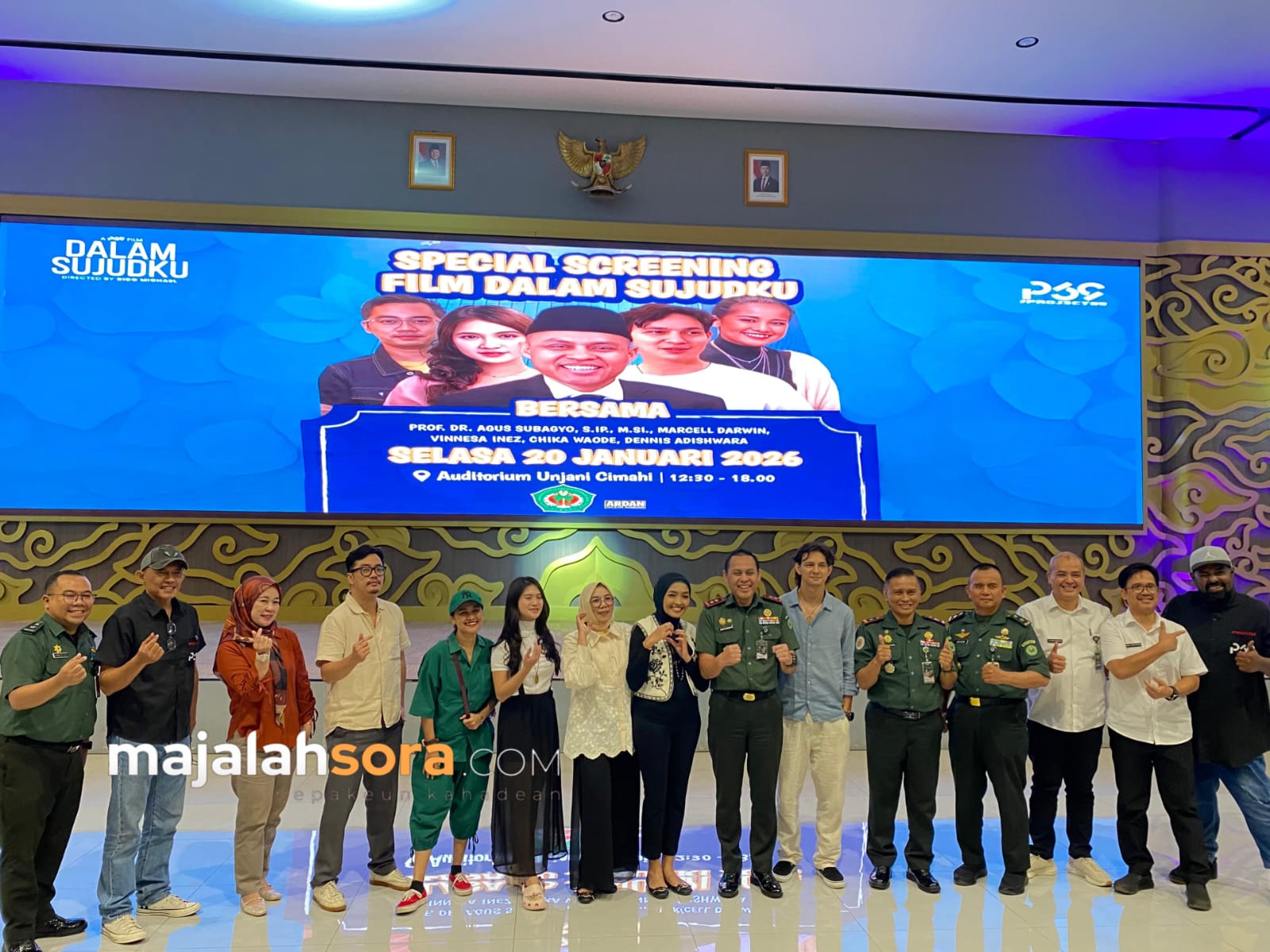 Spesial Screening Film Dalam Sujudku di UNJANI, Libatkan Rektor dan ...